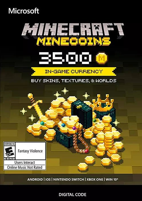 Minecoins 3500 coins IRKEYS